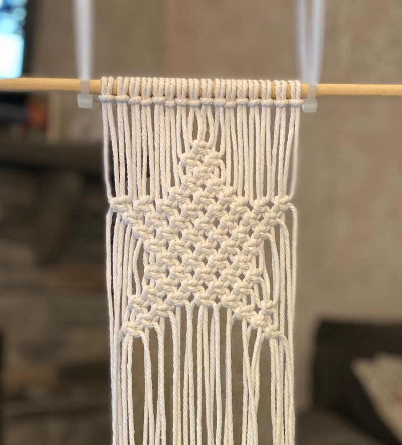 Macrame Wall Hanging Pattern - Star Wall Hanging Pattern - Wedding Decor - Nursery Wall Hanging ...
