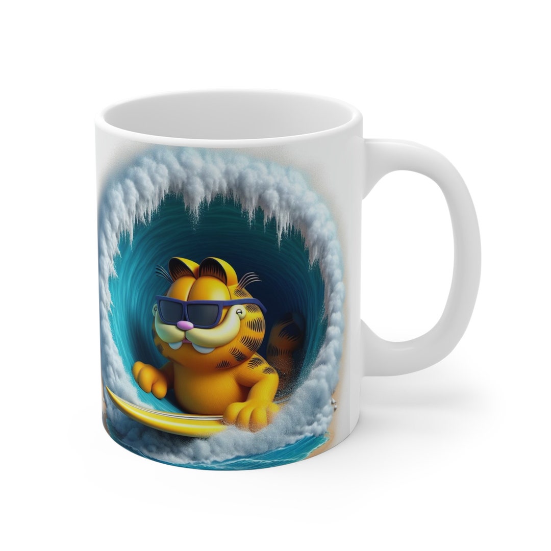 Cat Mug Wrapper, 3D Wrapper, 11 Oz and 15 Oz, Sublimation Mug Design ...