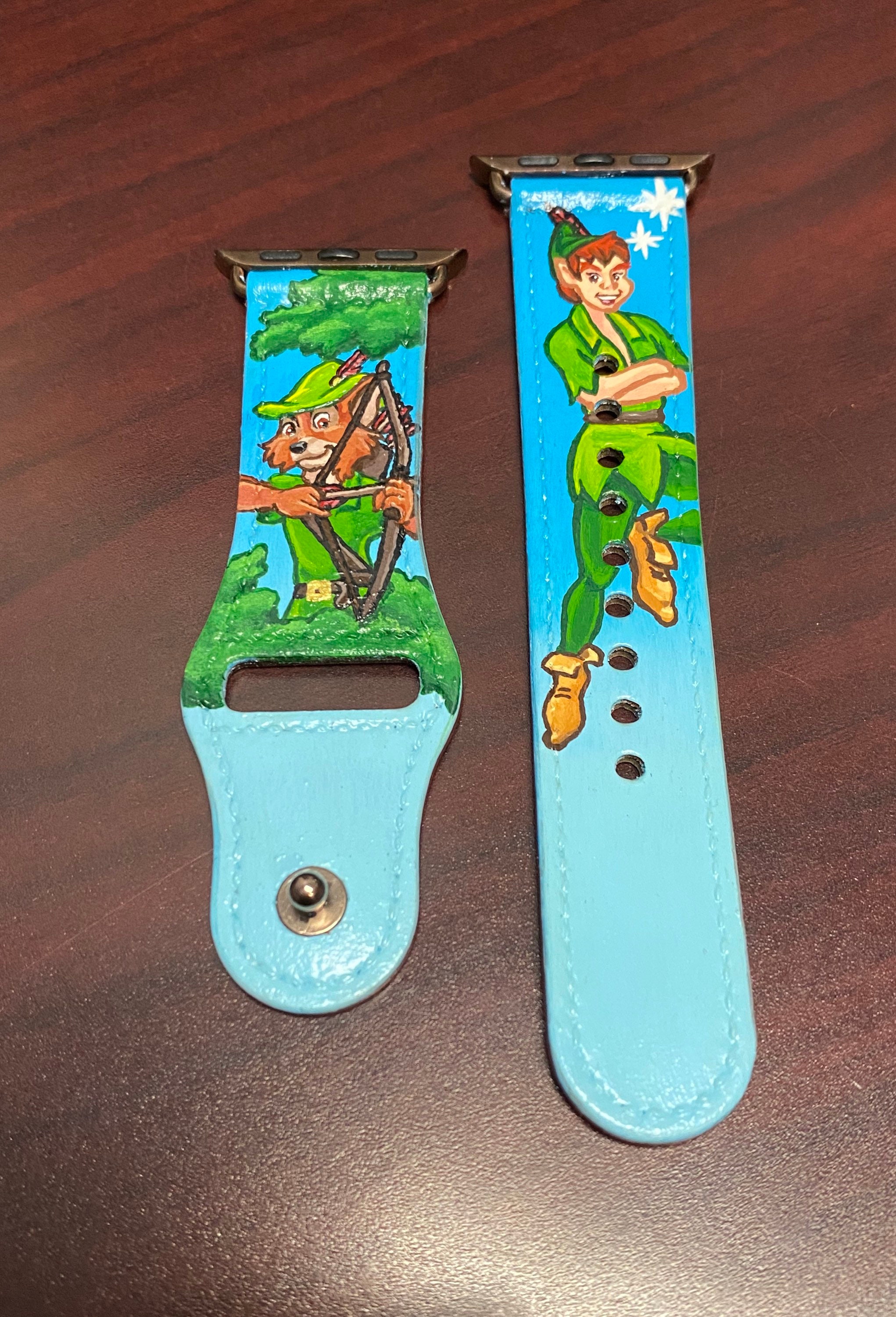 Custom Hand Painted Apple Watch Fitbit Samsung Smart Watch - Etsy