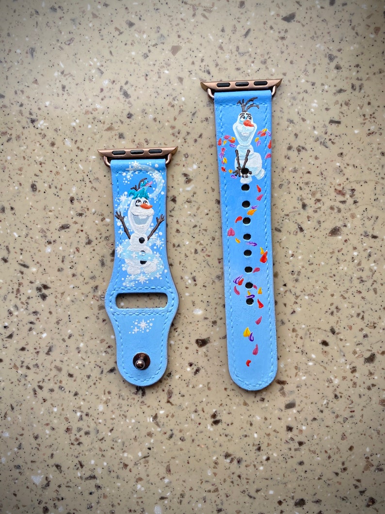 Custom Hand Painted Apple Watch Fitbit Samsung Smart Watch - Etsy