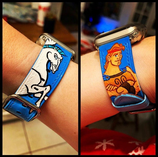 Custom Hand Painted Apple Watch Fitbit Samsung Smart Watch - Etsy