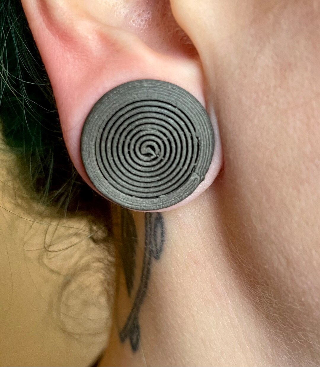 Coil Plugs PAIR, 0g - 3"! 8mm - 76mm 3D Printed Pla/wood - Etsy