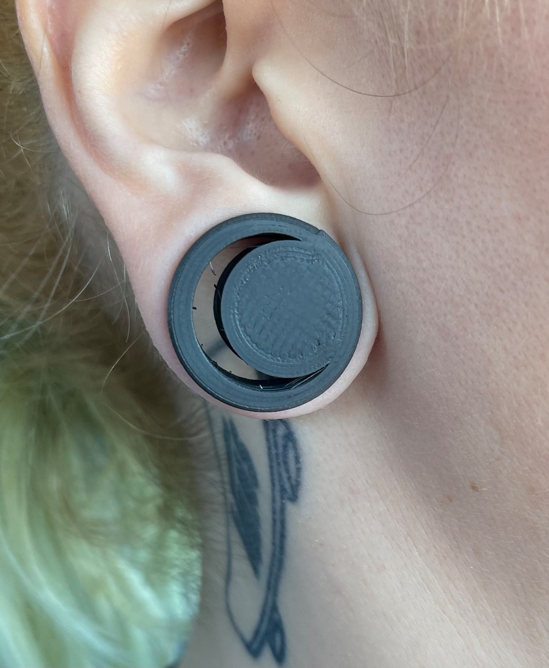 Moon Plugs, 3D Printed Pla/wood - Etsy