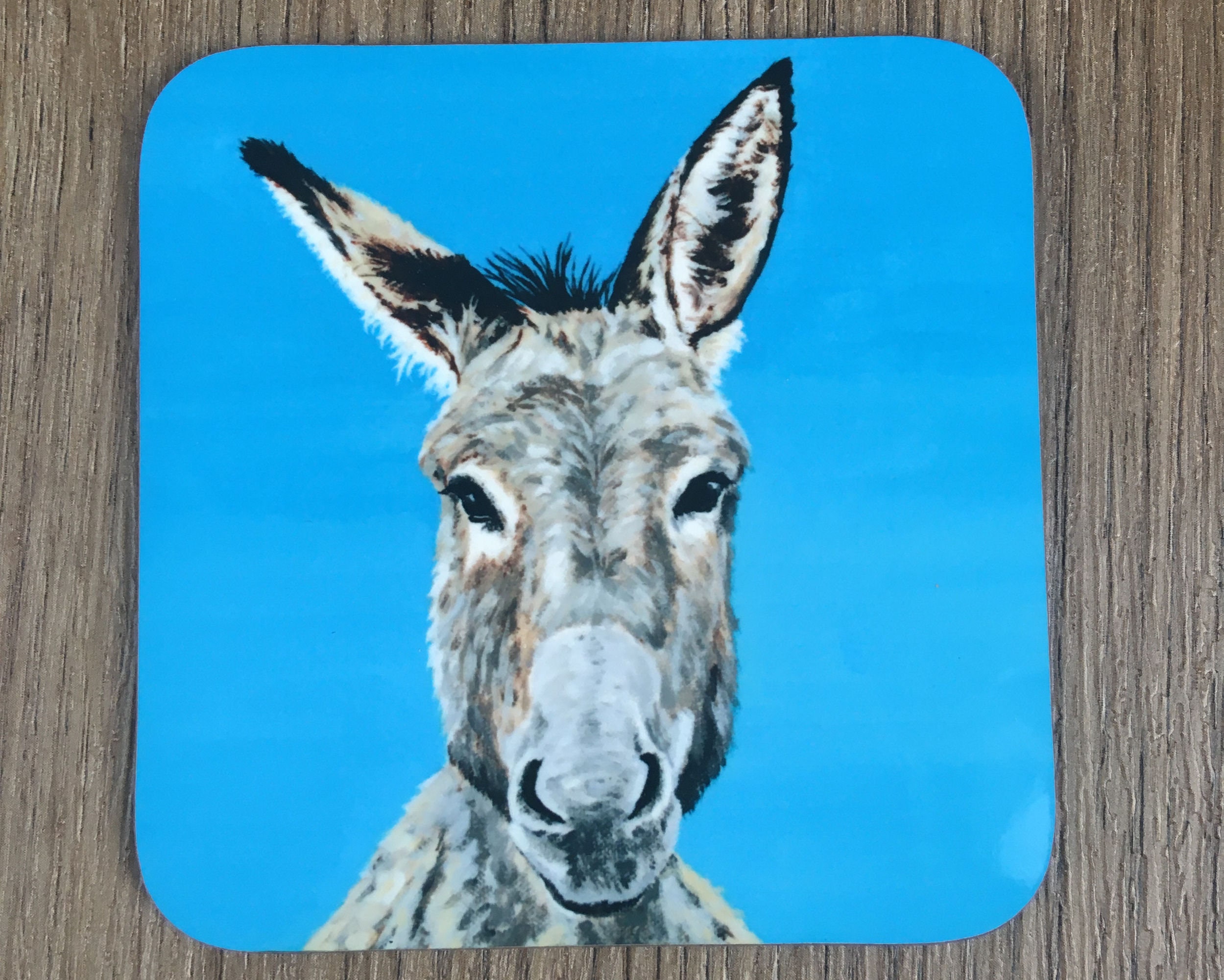 Coaster donkey coaster cute coaster animal coaster | Etsy