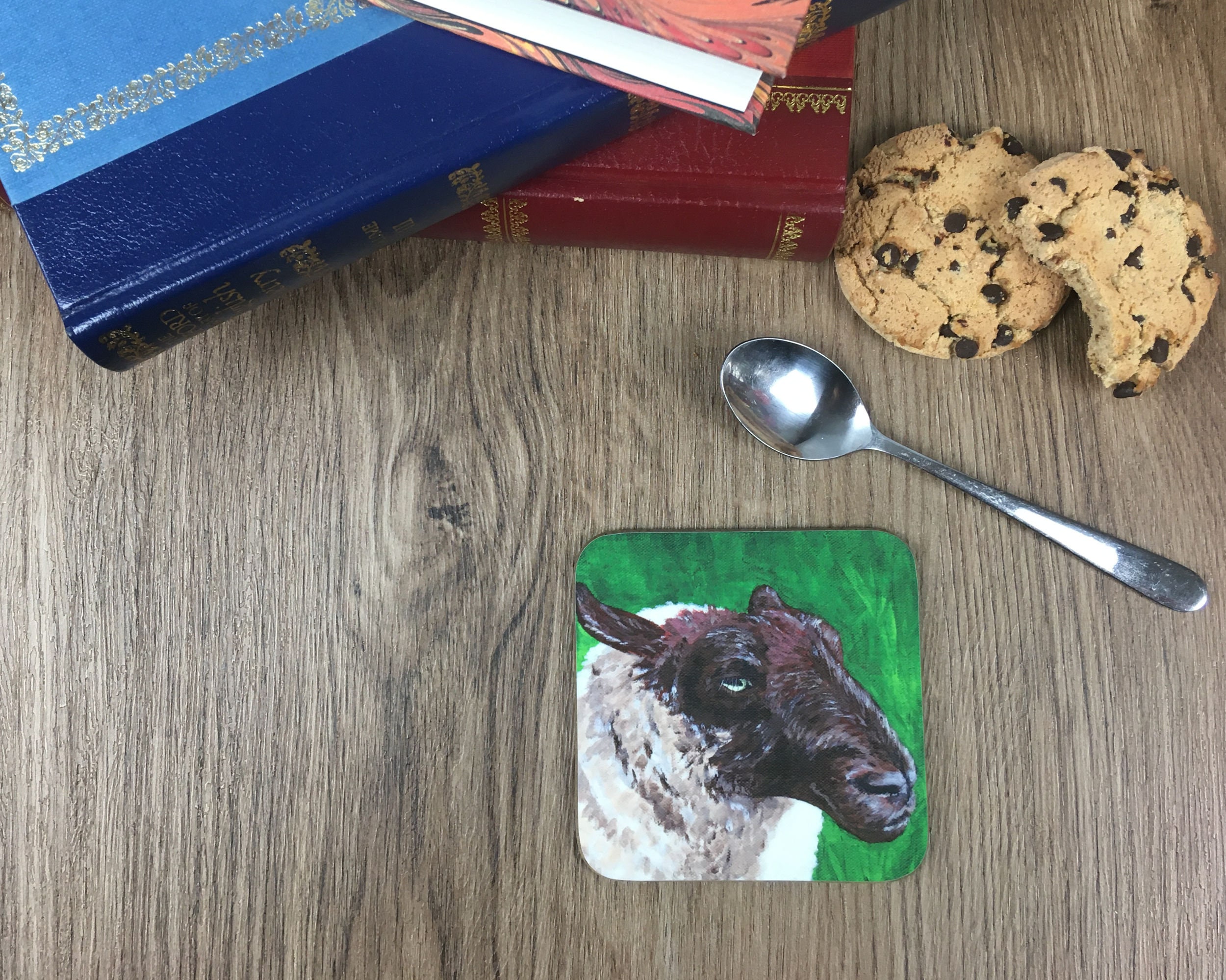 Coaster, Sheep Coaster, Cute Coaster, Animal Coaster, Hardboard Coaster ...