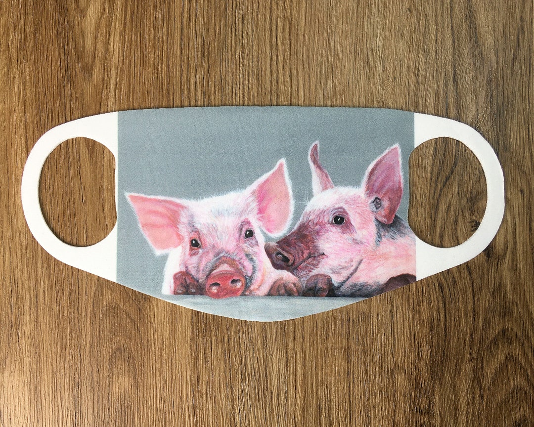 Fun Facemask, Pig Facemask, Animal Facemask, Neoprene Facemask ...