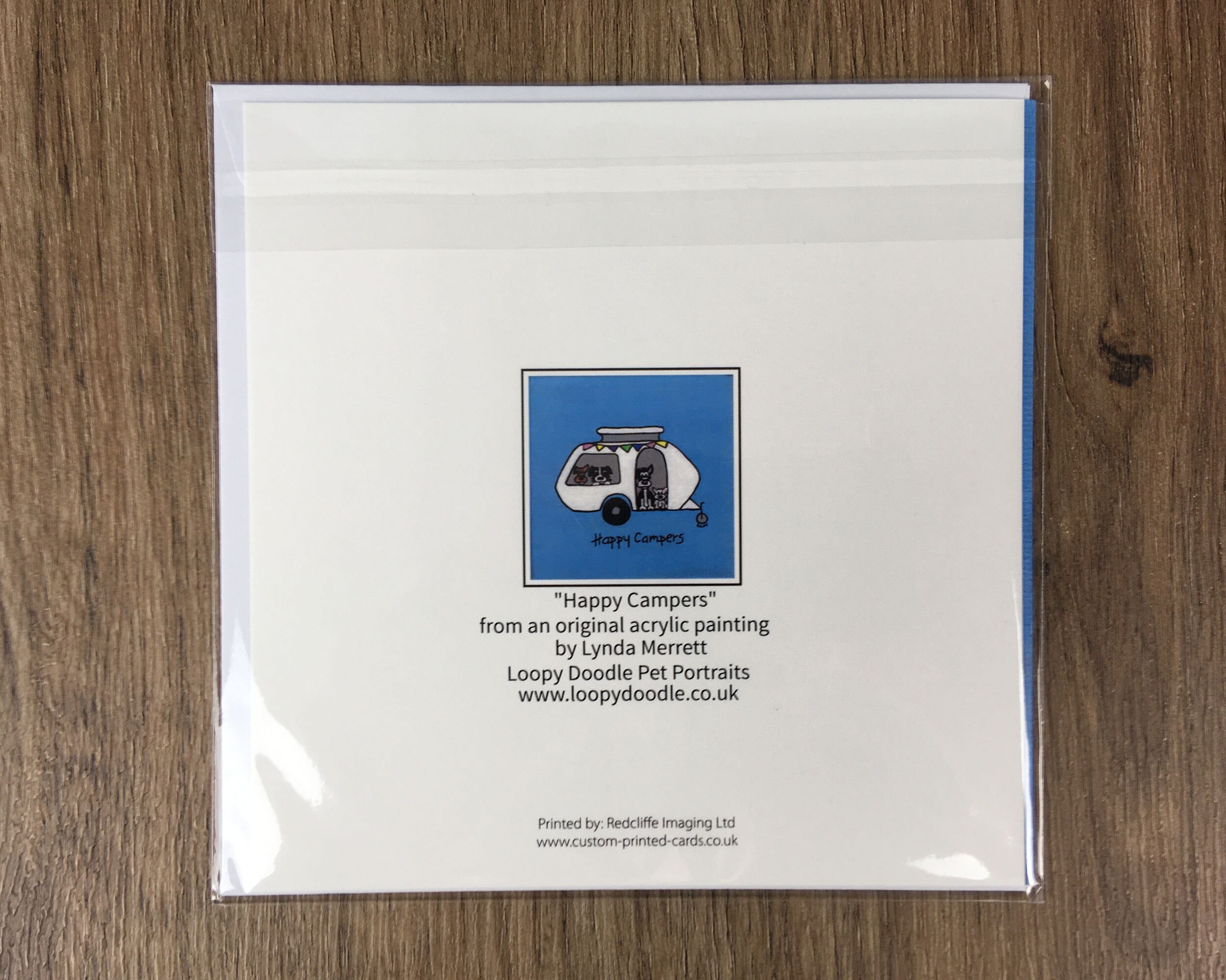 Greeting Card Caravan Card Caravan Art Birthday - Etsy UK