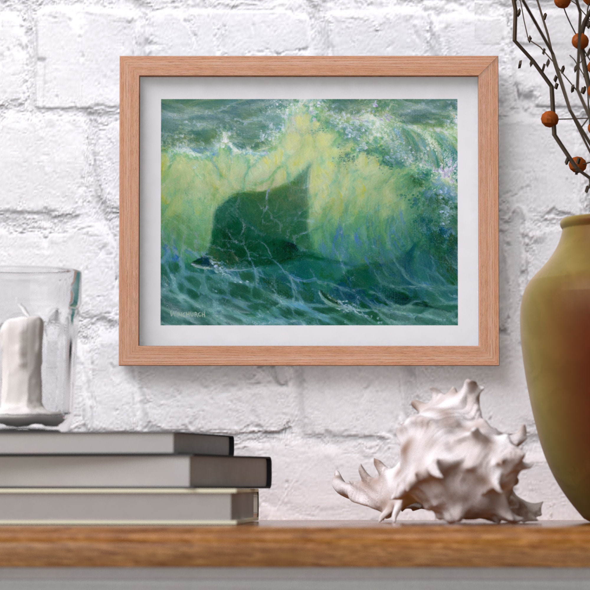 Stingray Art Print, Oil Painting, Wall Art, Fish Art, Nautical Decor - Etsy