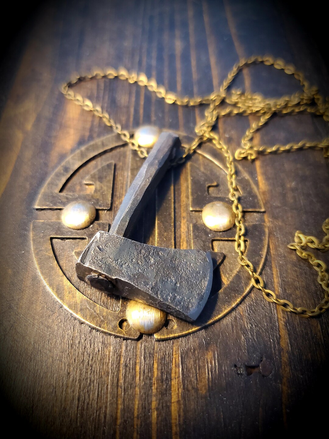 Hand Forged Axe Desk/shelf Ornament - Etsy