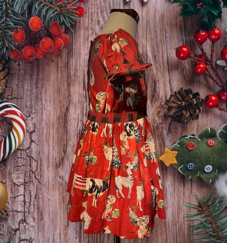 Country Christmas Dress Size 2 - Etsy