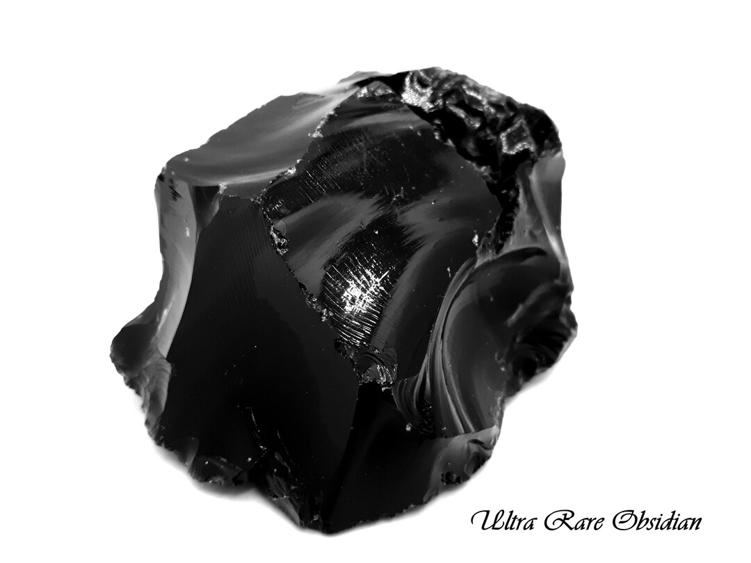 Silver and Gold Obsidian Ultra Rare! Obsidian Raw Black Gold & Silver ...