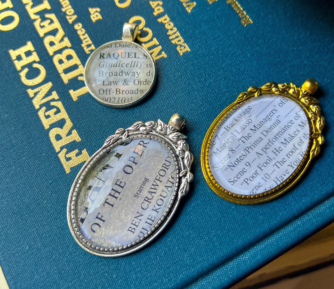 Program Booklet Notes- Phantom of the Opera Programs - Etsy