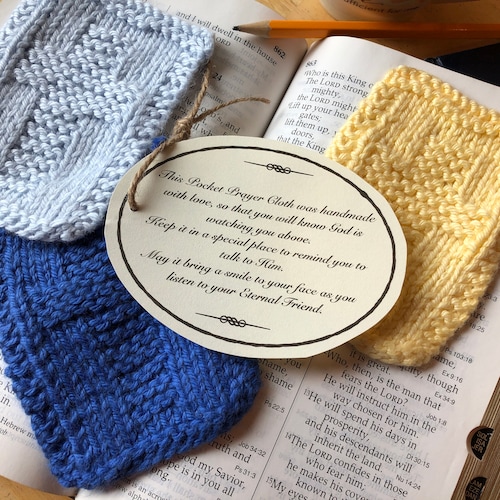 Pocket Prayer Cloth Knitting Pattern - Etsy