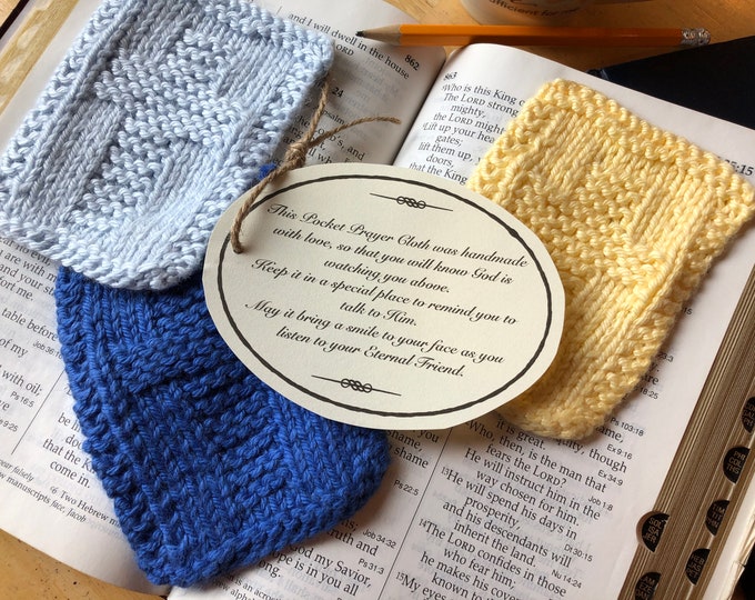 Pocket Prayer Cloth Knitting Pattern - Etsy