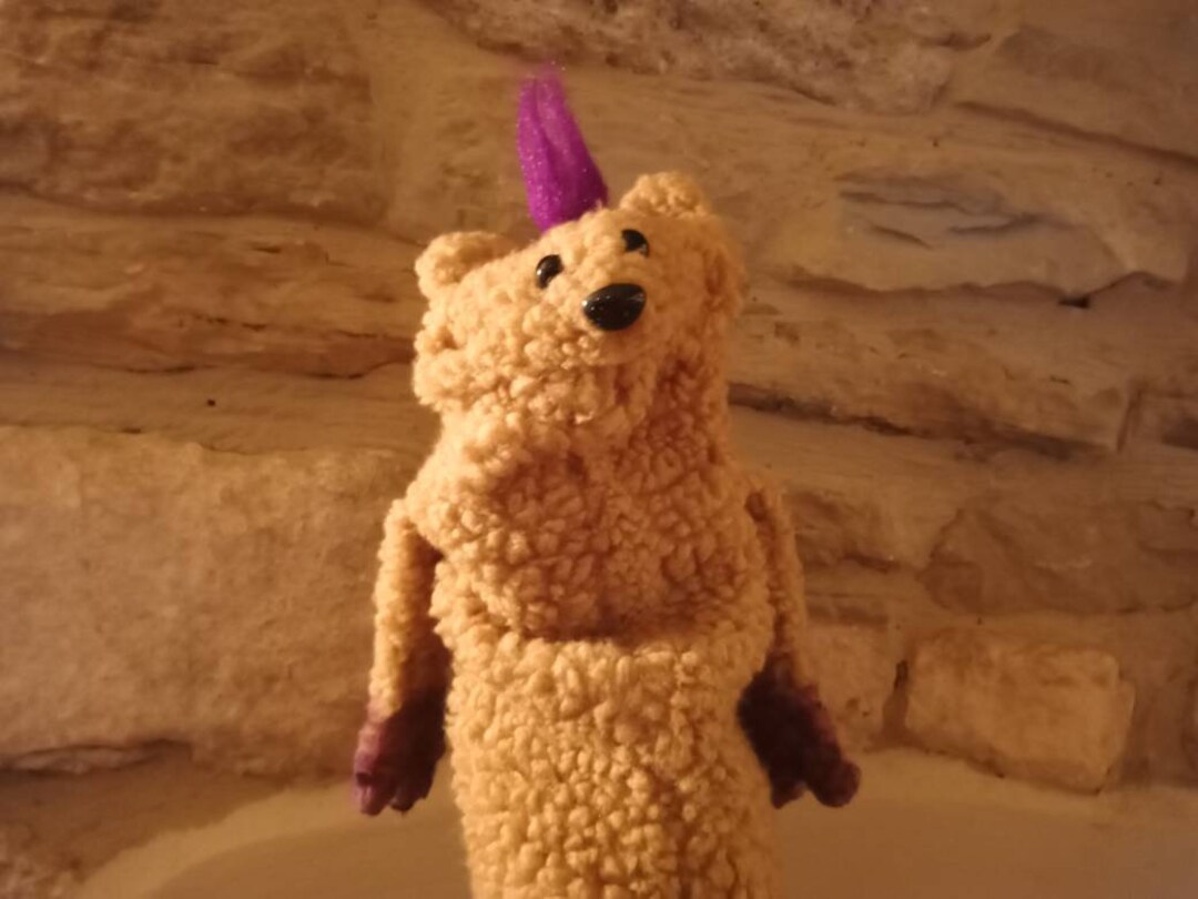 Rolo Mohawk Hand Puppet - Etsy