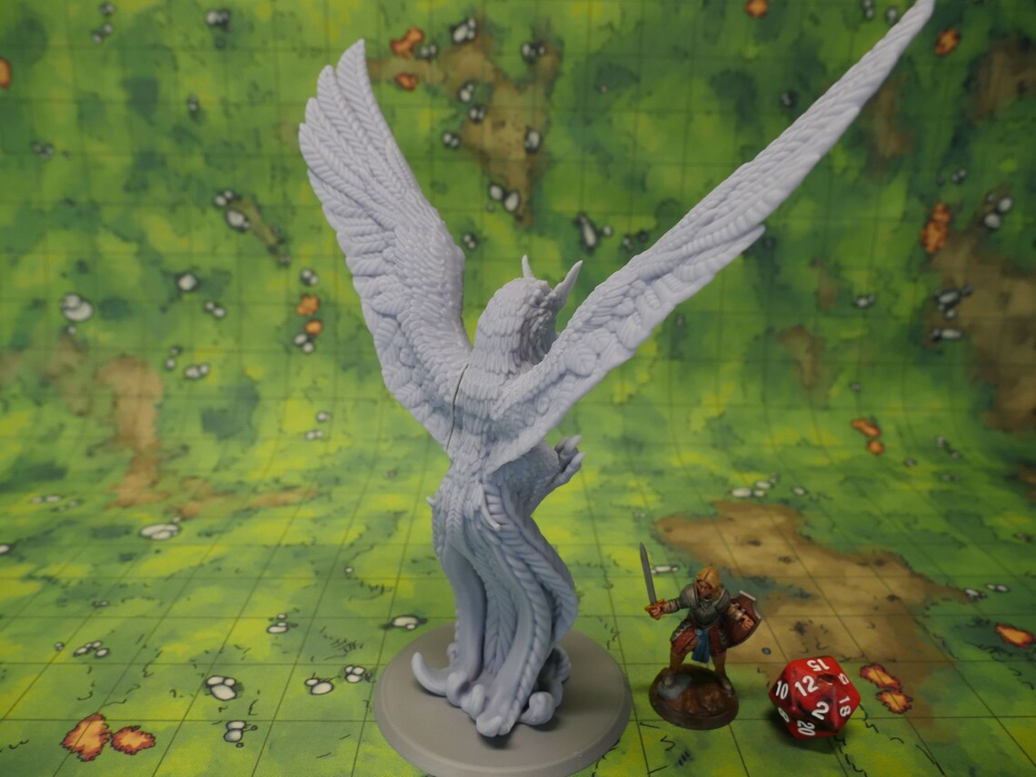 Dnd Miniature Roc Beasts and Baddies Dungeons and | Etsy