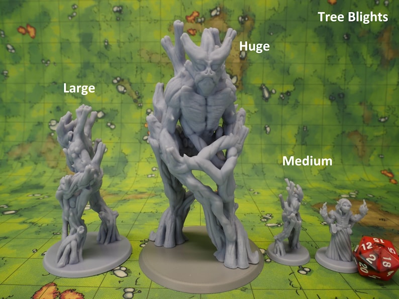 Dnd Miniature Tree Blight Vine Blight Twig Blight - Etsy
