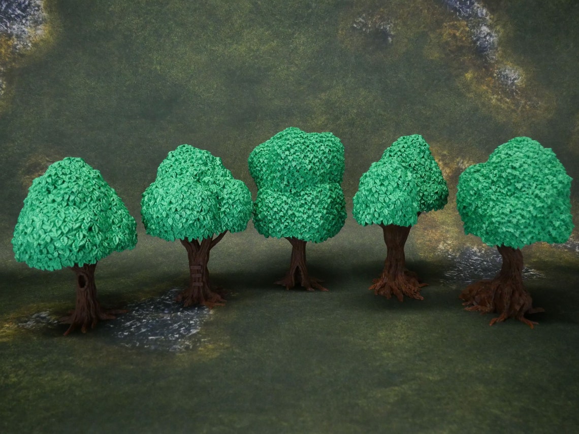 DnD Terrain Trees Lost Adventures Dungeons and Dragons | Etsy