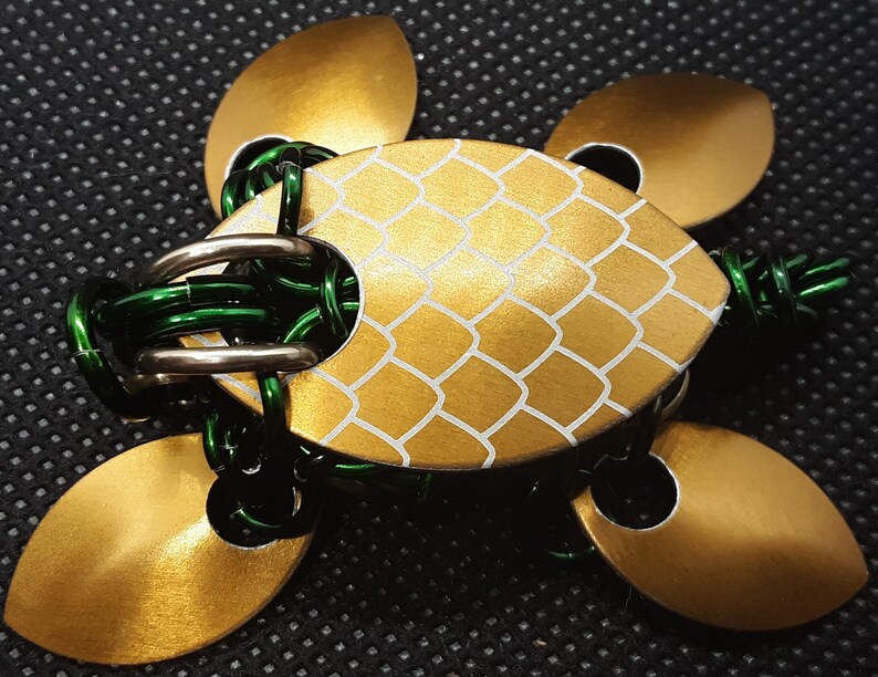 Sea Turtle Chain Mail Tutorial Only - Etsy