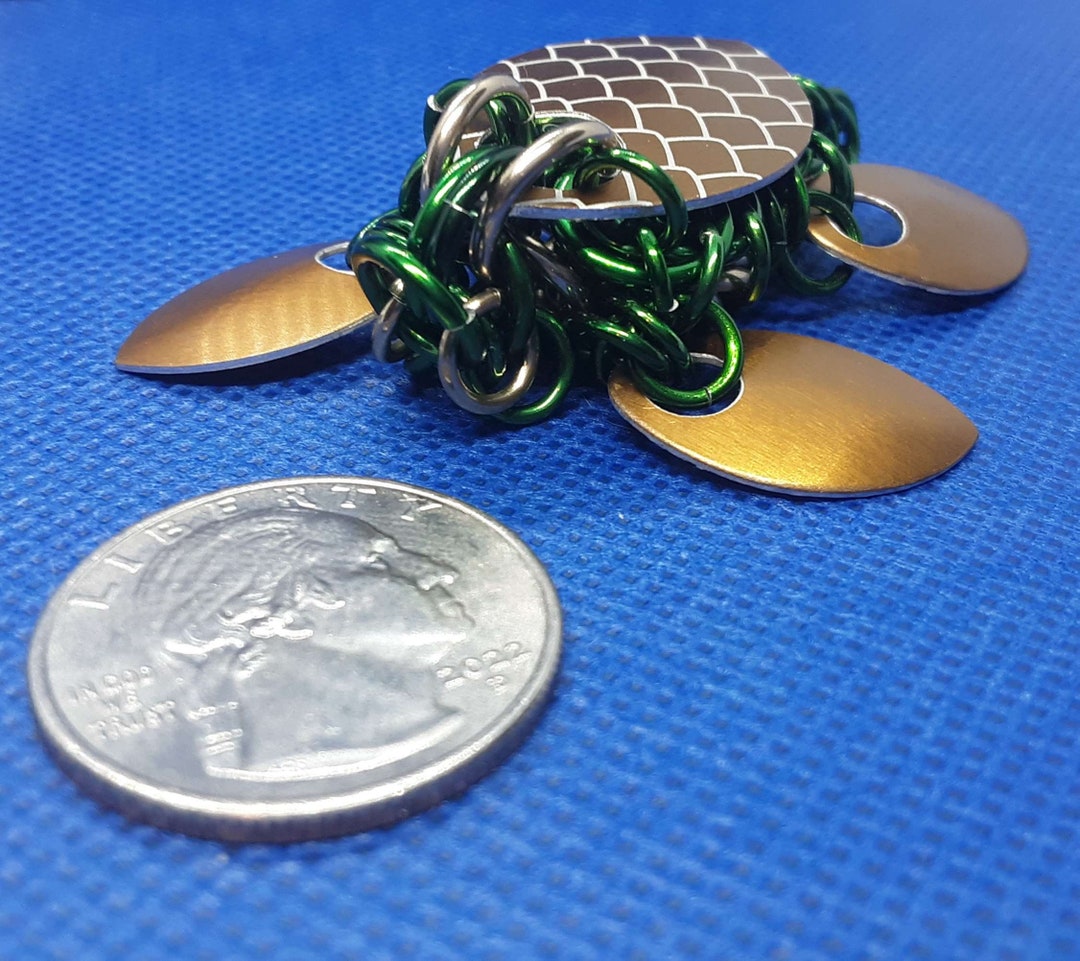 Sea Turtle Chain Mail Tutorial Only - Etsy