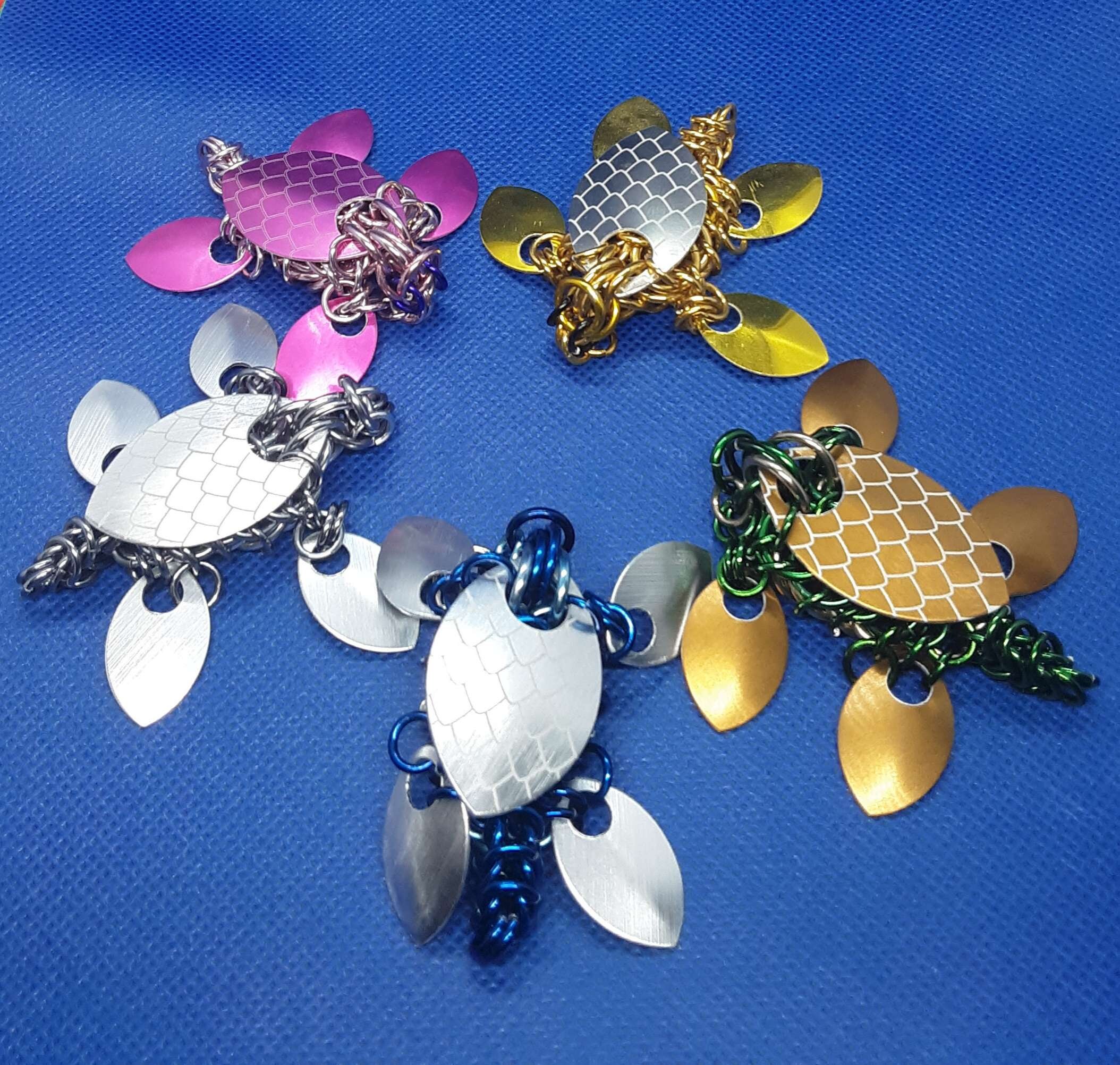 Sea Turtle Chain Mail Tutorial Only - Etsy