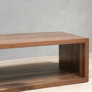Walnut Square Coffee Table - Etsy