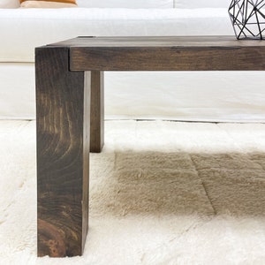 Rustic Coffee Table With Post Legs - Etsy