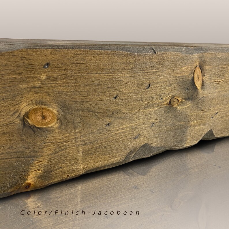 Fireplace mantel Distressed Floating Mantel | Etsy