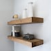 MODERN Floating Shelves, 3 Inches Thick - Etsy