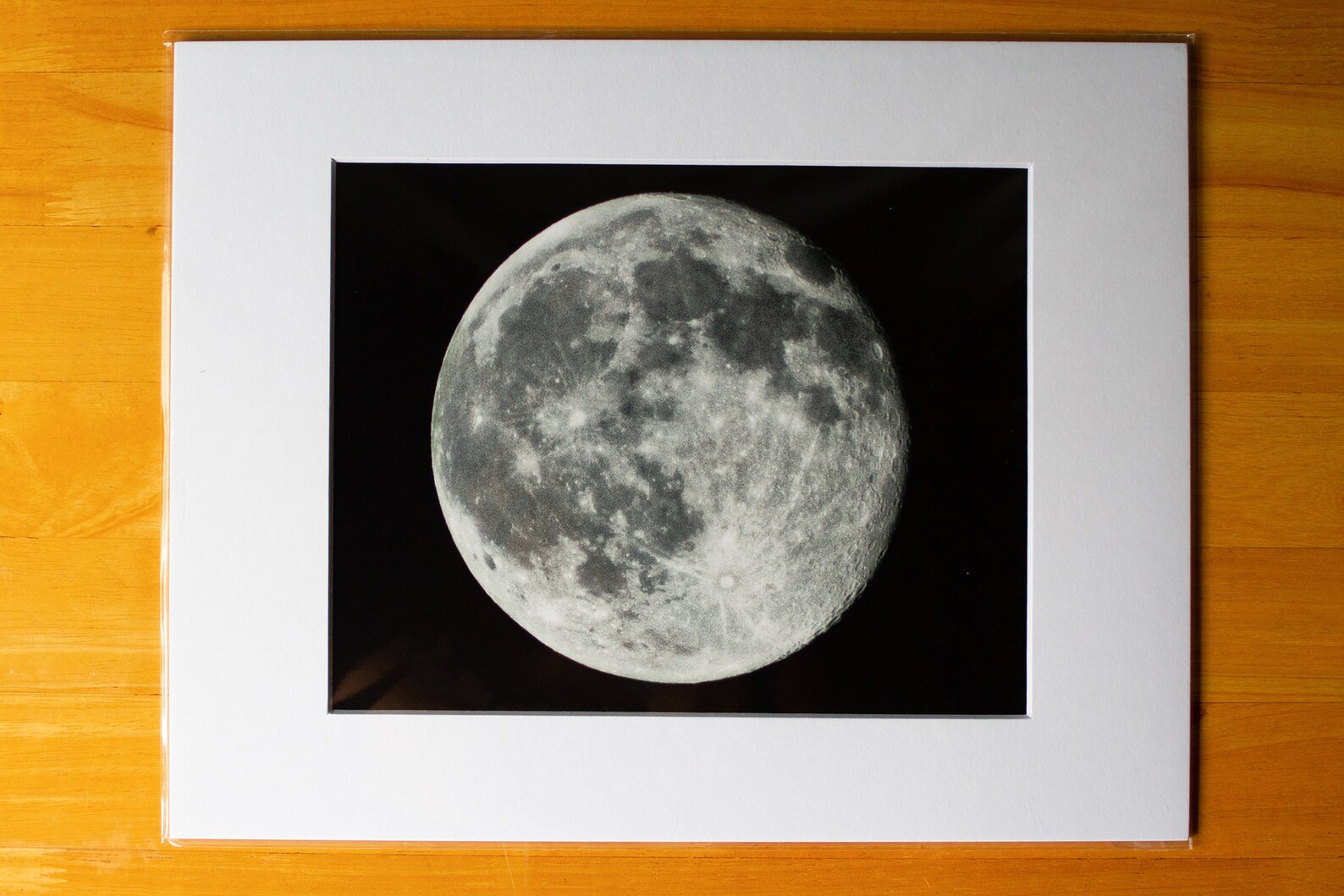 Full Moon Man in the Moon 8x10 Photo Print in 11x14 Matte Mat - Etsy