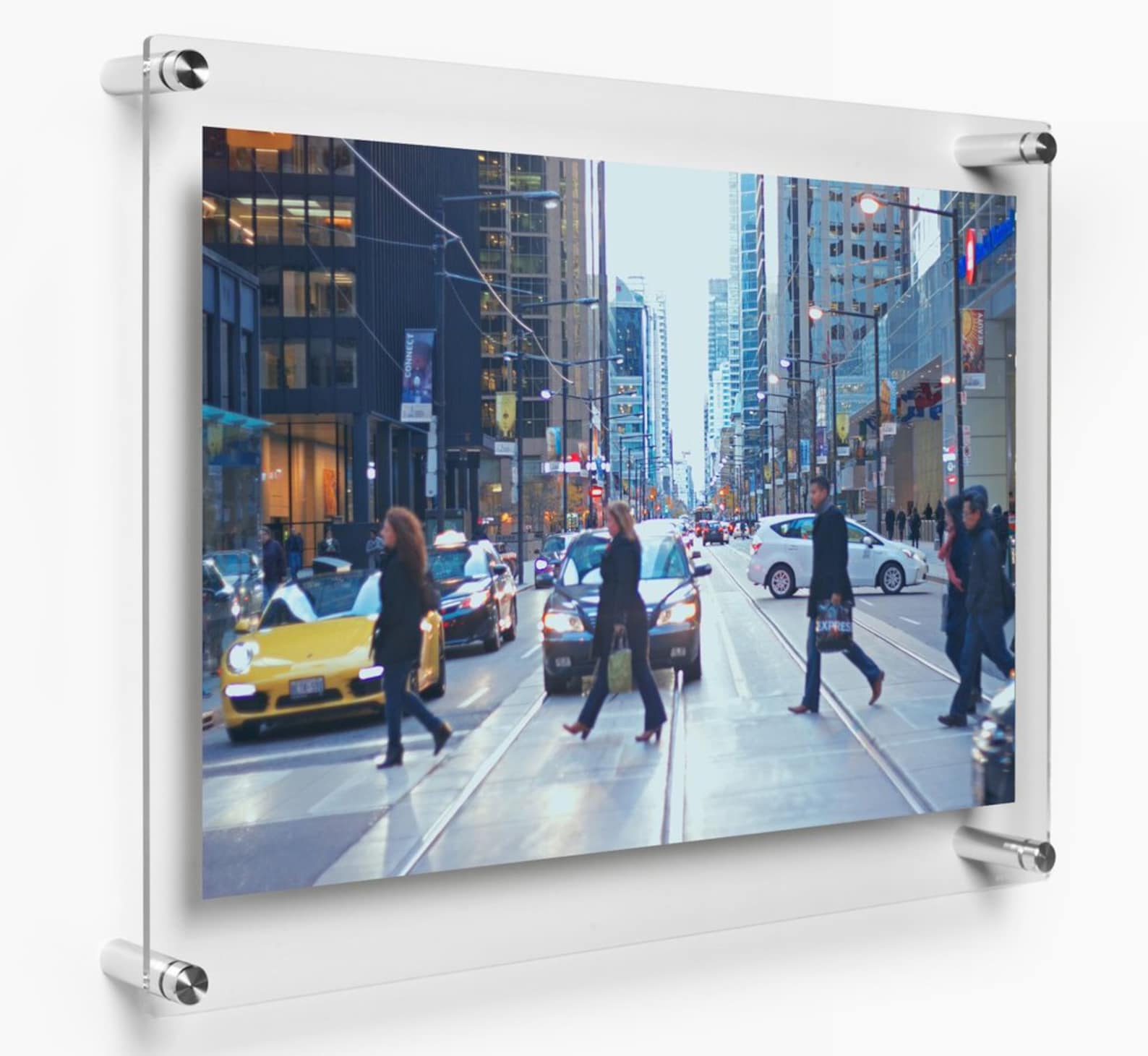 Double Panel Acrylic Floating Frame, Choose Your Acrylic Size - Perfect ...
