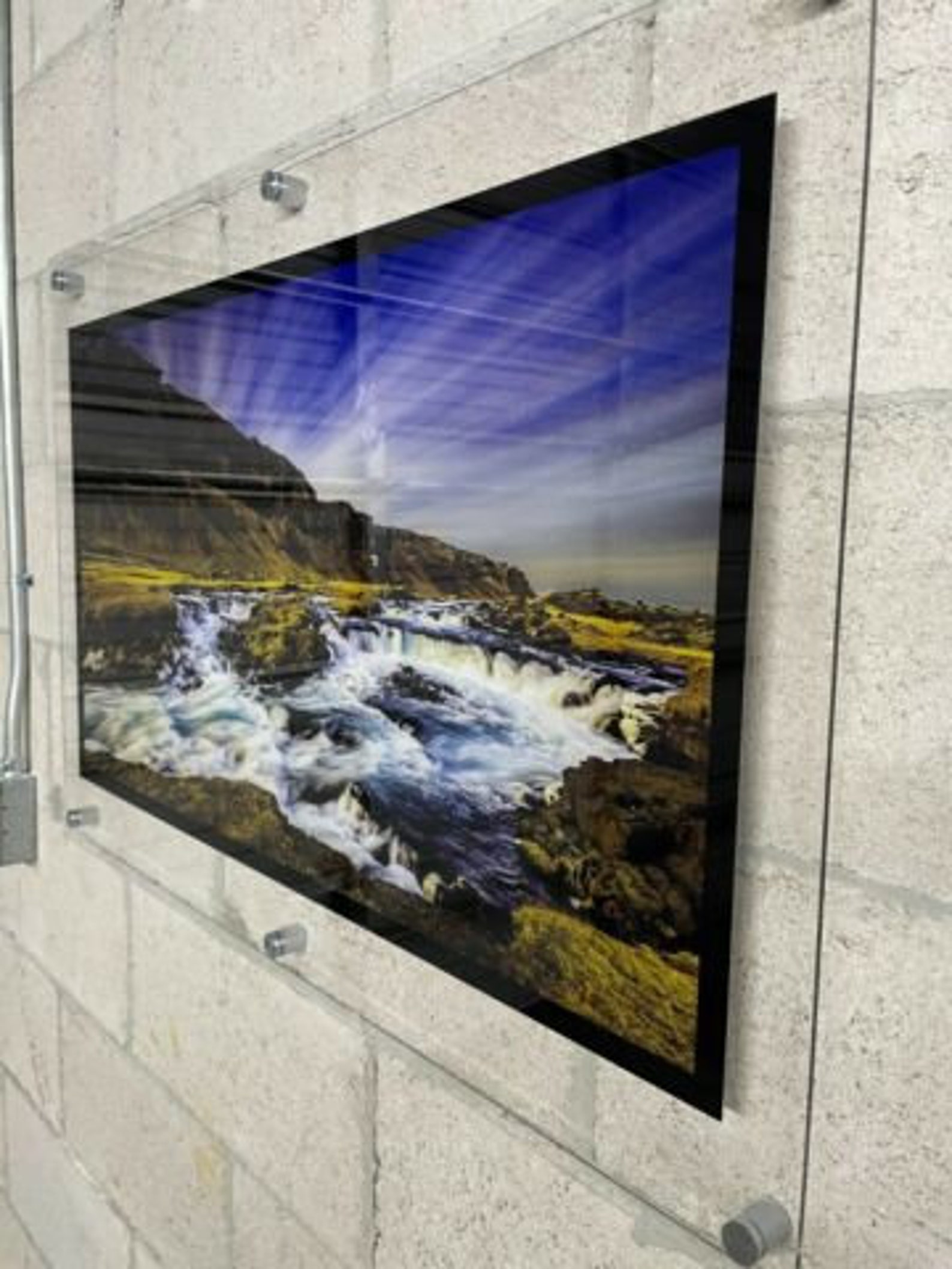 Double Panel Acrylic Floating Frames Choose Your Custom Size - Etsy