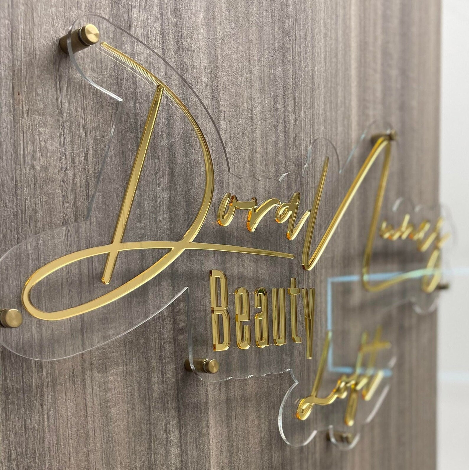 CUSTOM SIGNS Turn Your Logo Into A Customized Acrylic Sign - Etsy