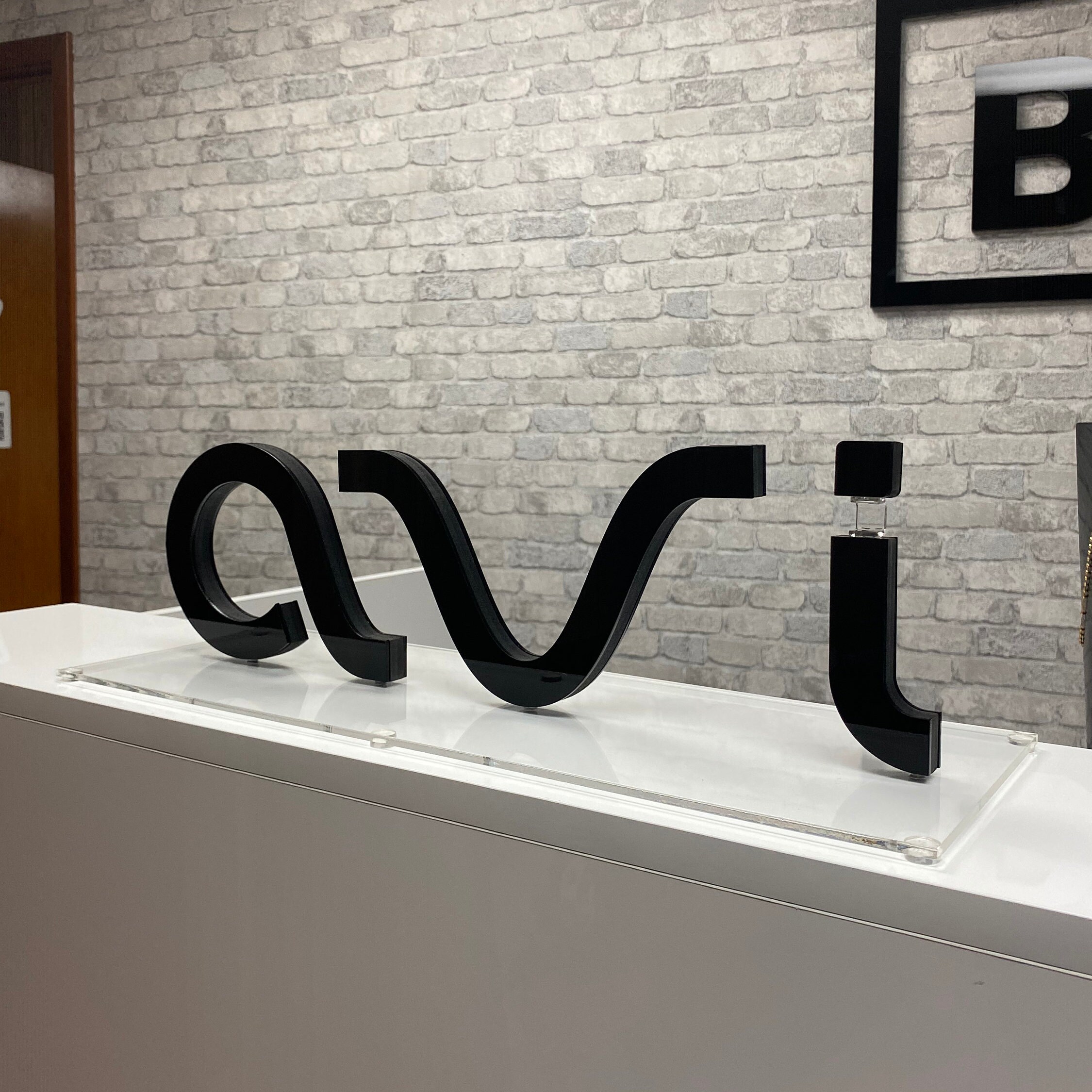 Custom Tabletop Acrylic Sign Perfect for Reception Office - Etsy