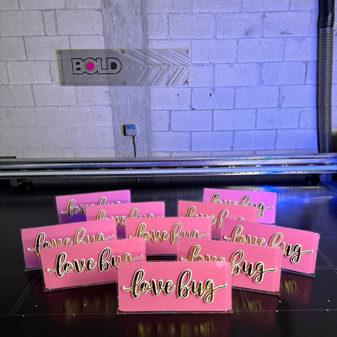 Custom Tabletop Acrylic Sign! - Perfect for Reception, Office, Business ...