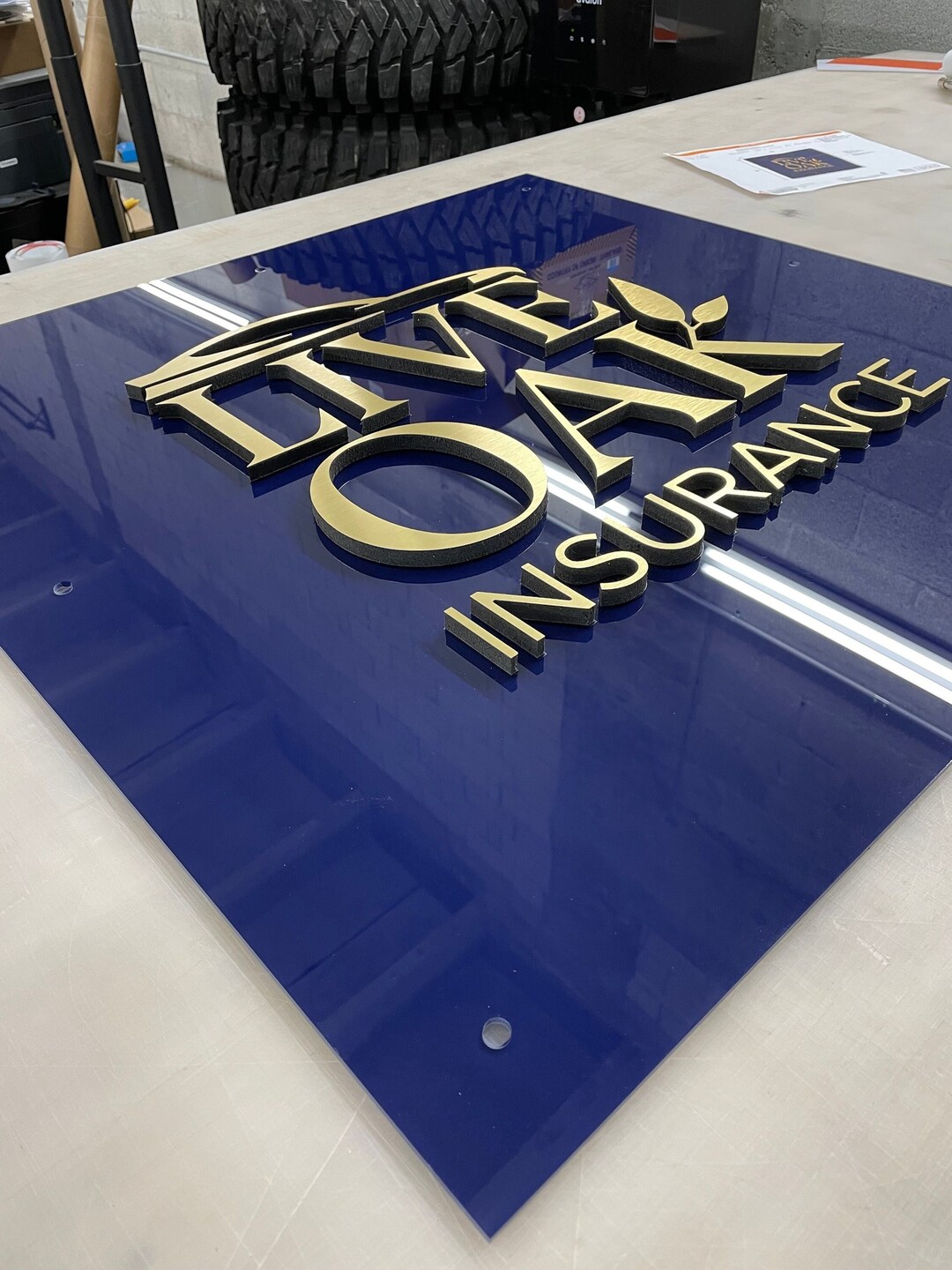 CUSTOM SIGNS Turn Your Business Logo Into A Customized Acrylic Sign ...
