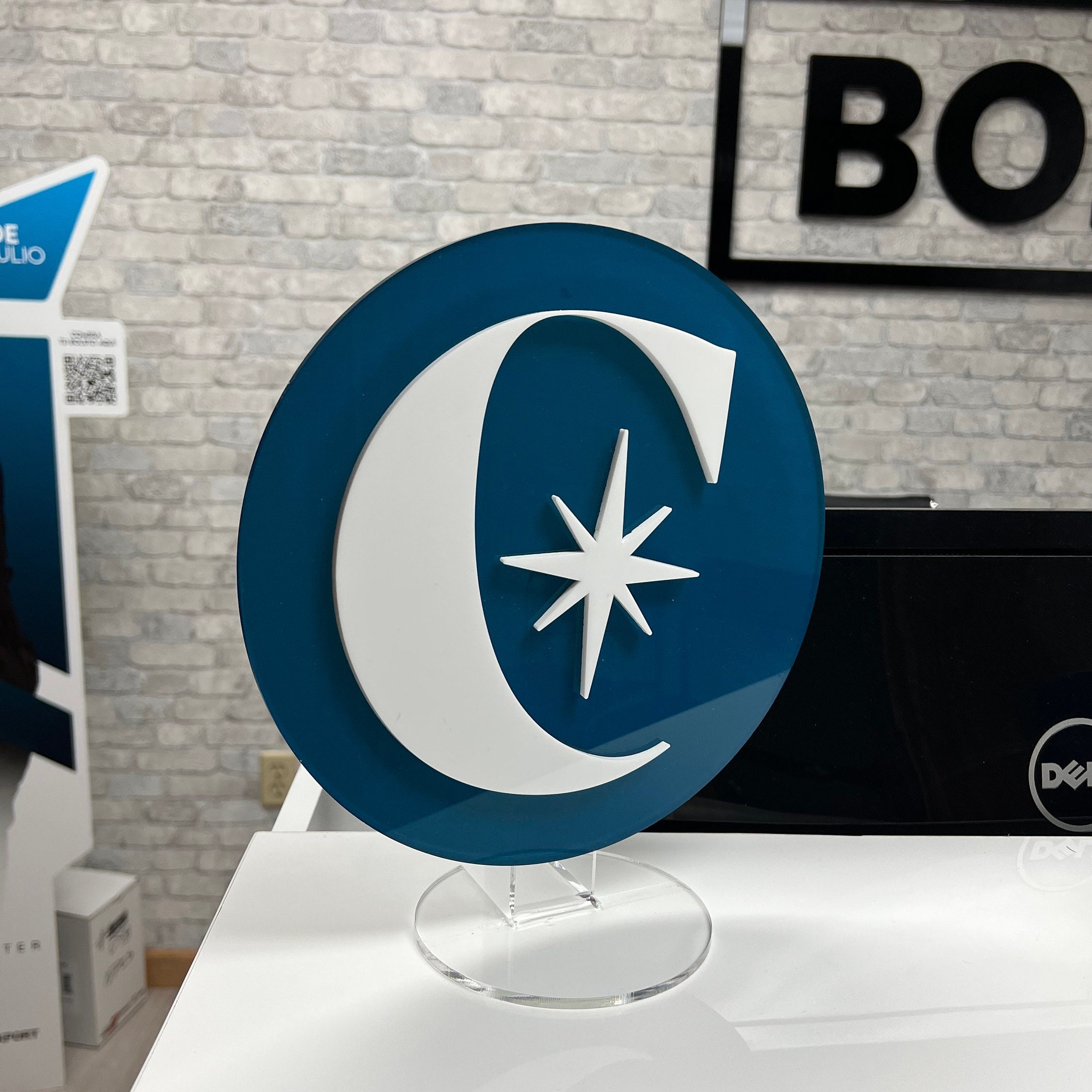 Custom Tabletop Acrylic Sign Perfect for Reception Office - Etsy