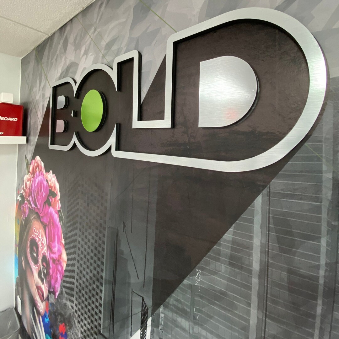 CUSTOM SIGNS! Brushed or Polished Sign Kit, Dimensional Letters Perfect ...
