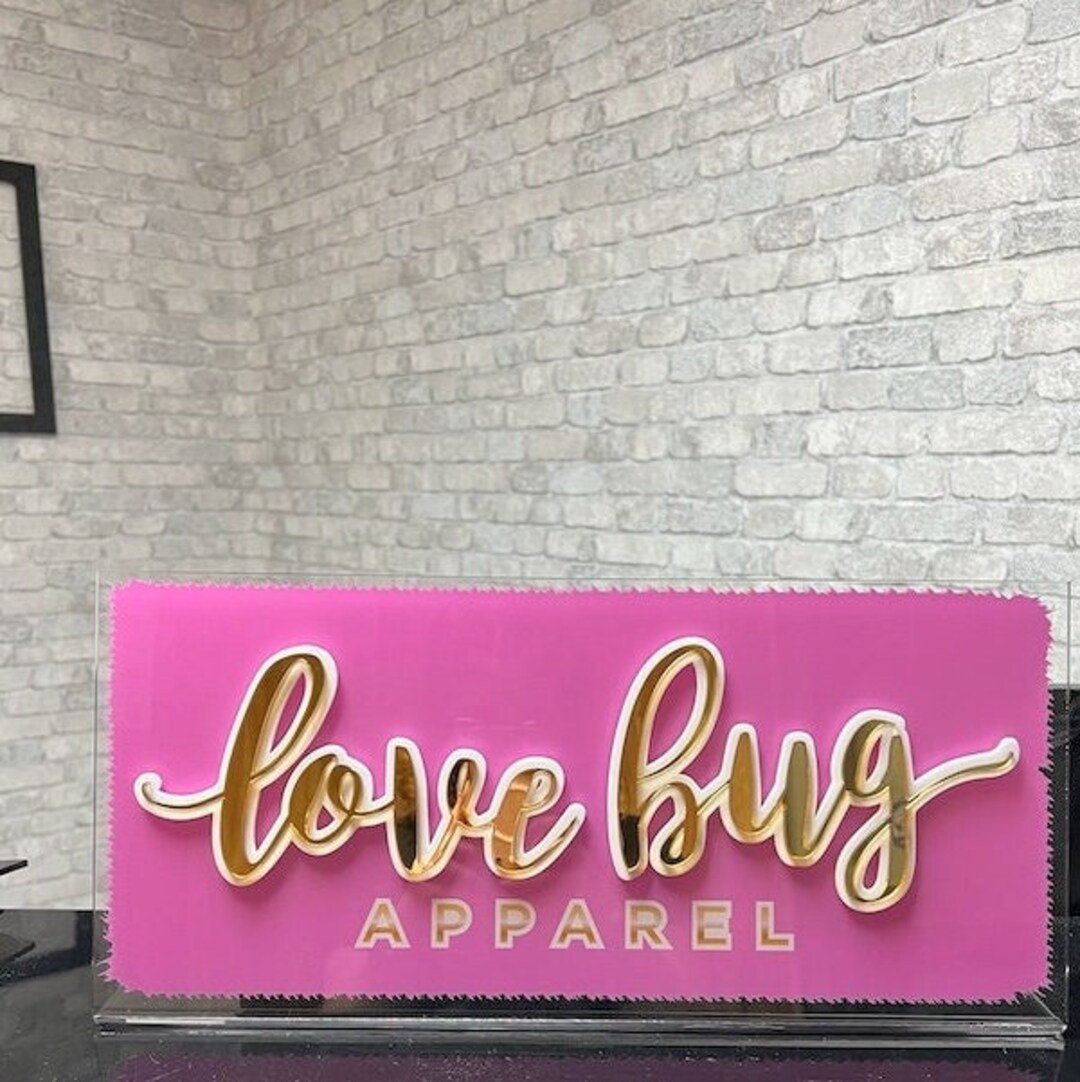 Custom Tabletop Acrylic Sign Perfect for Reception Office - Etsy