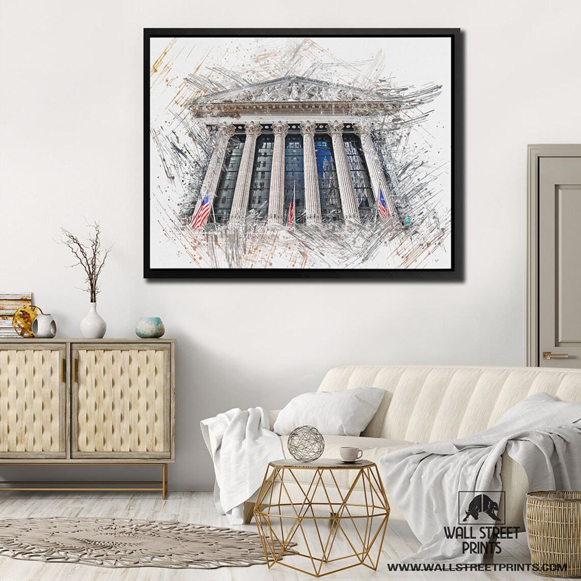 Finance Wall Art Artwork and Print for Wall Stock Market | Etsy