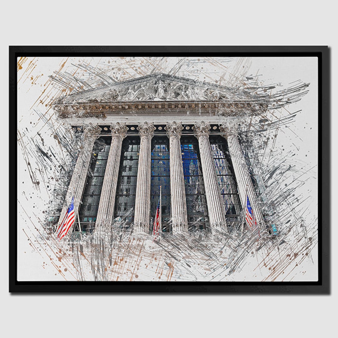 Finance Wall Art, Artwork and Print for Wall, Stock Market Art, NYSE ...