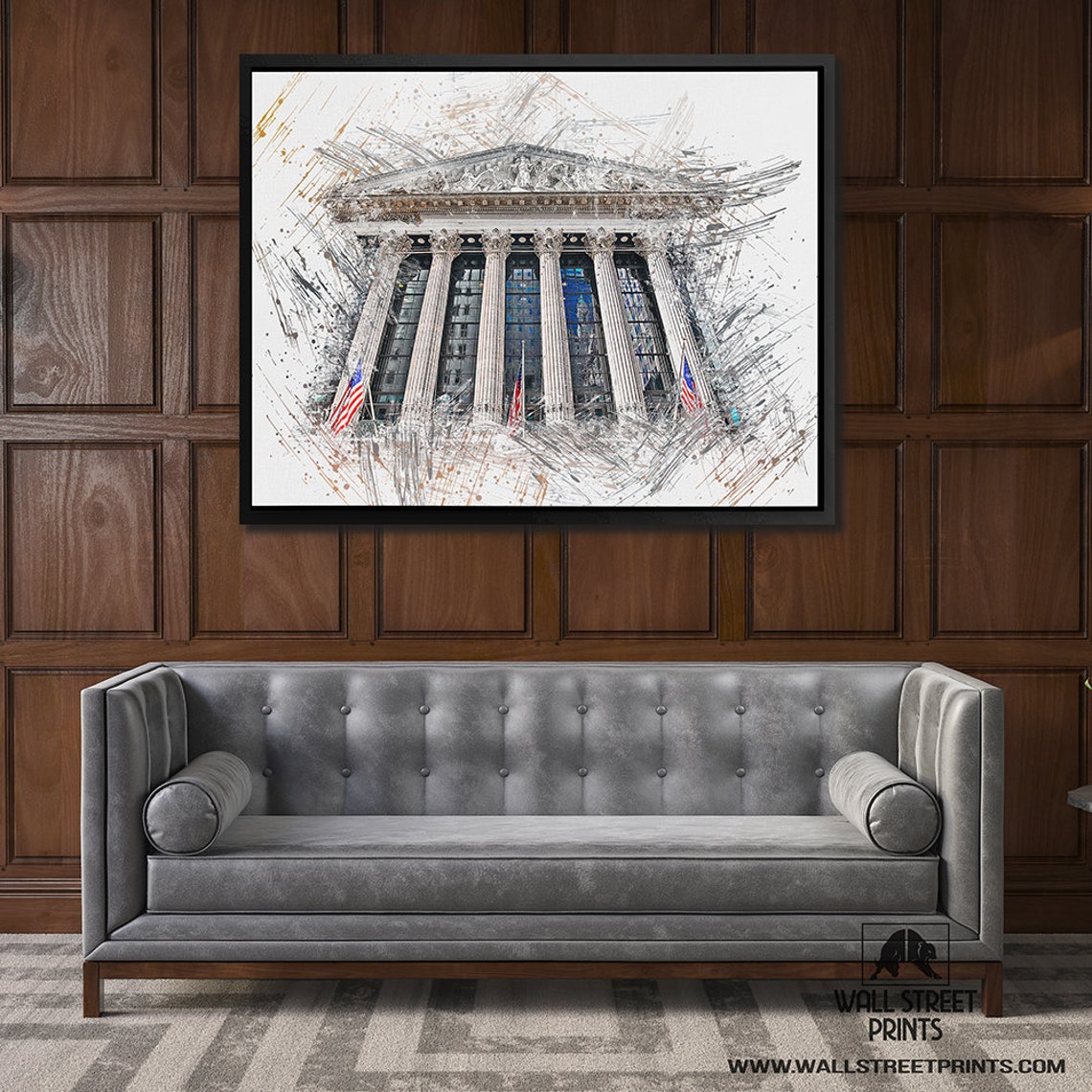 Finance Wall Art Artwork and Print for Wall Stock Market - Etsy