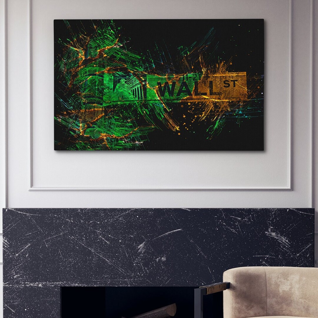 Finance Office Wall Art | Stock Market Wall Art | Luxury Wall Art ...