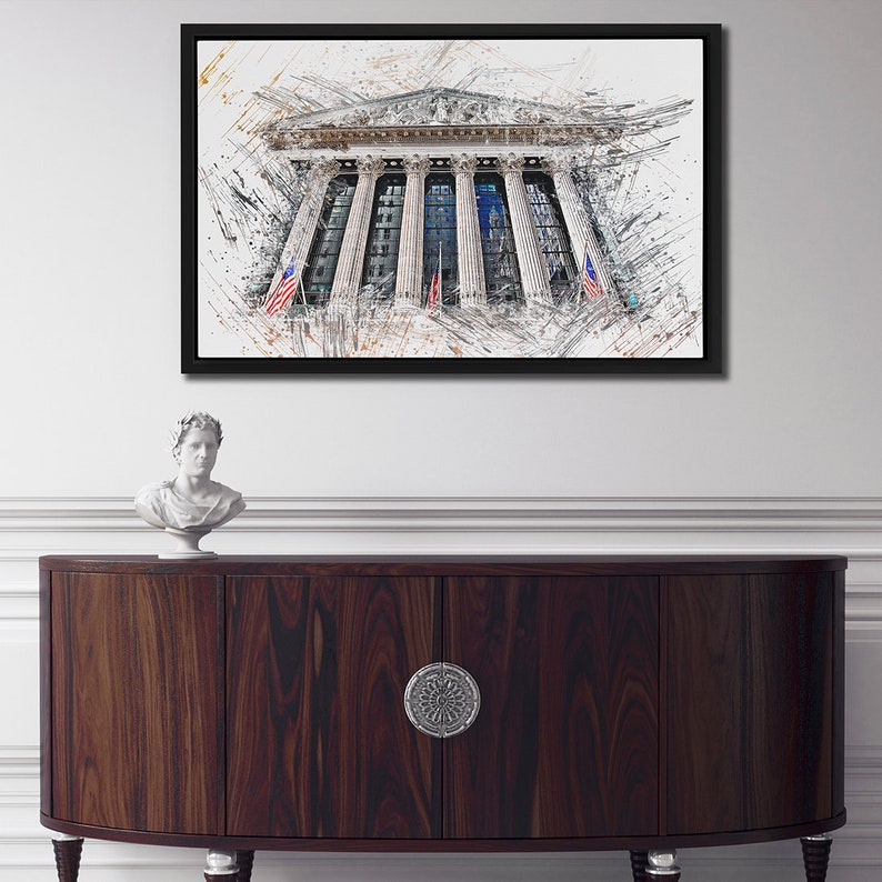 Finance Wall Art Artwork and Print for Wall Stock Market | Etsy