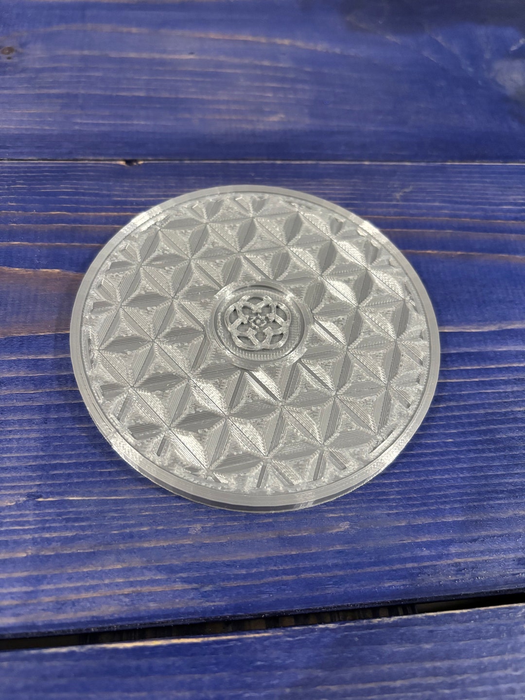 EPCOT Spaceship Earth Manhole Cover Inspired Coaster - Etsy