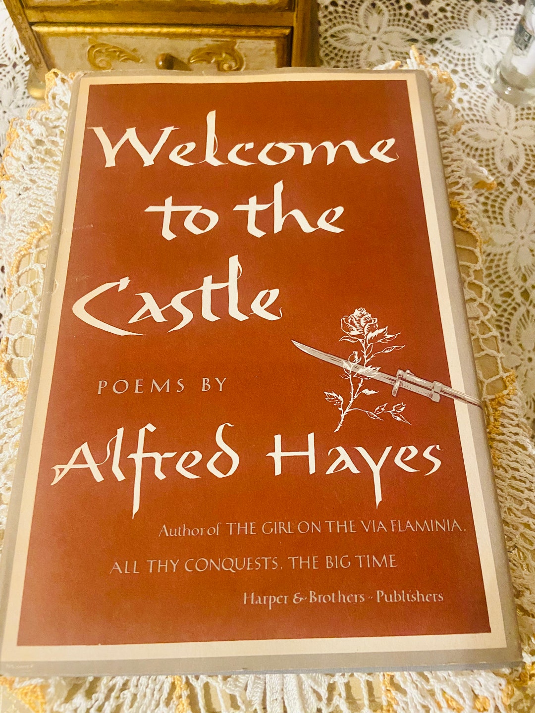 Welcome to the Castle Poems by Alfred Hayes 1950 First Edition - Etsy