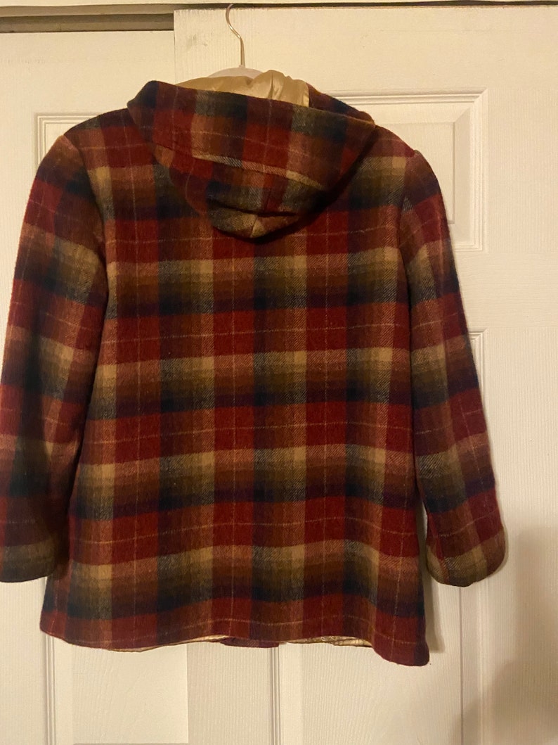 Vintage Pendleton Wool Hooded Jacket Size M - Etsy