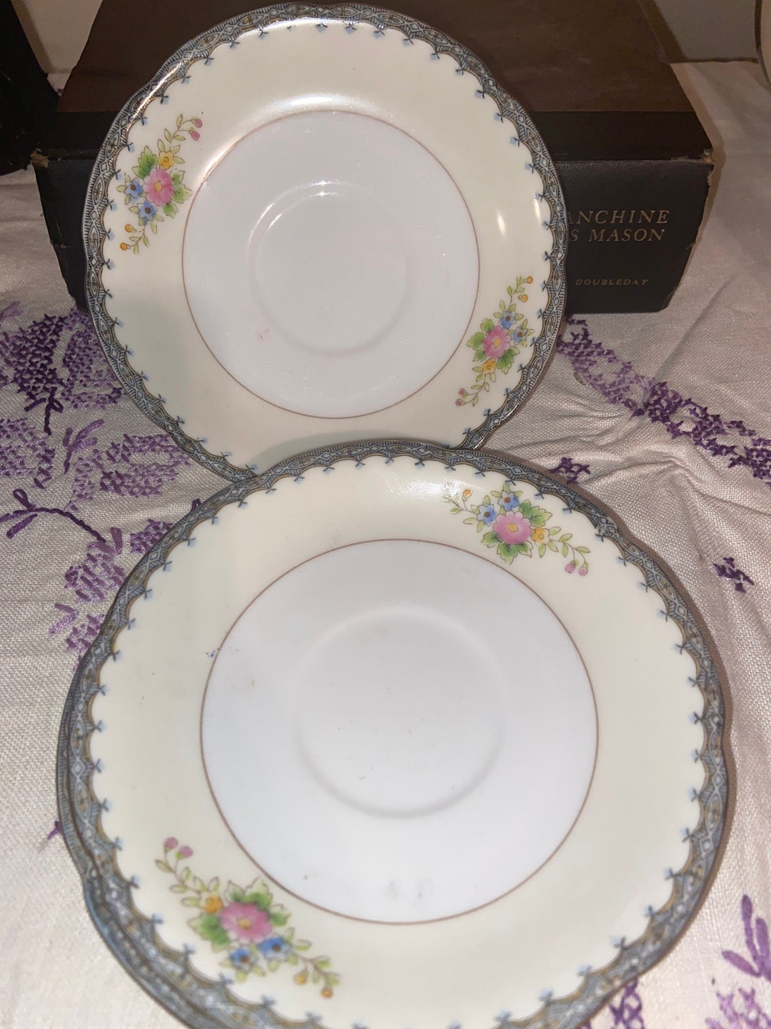 Juego de 3 platillos noritake vintage rojo M backstamp - Etsy España