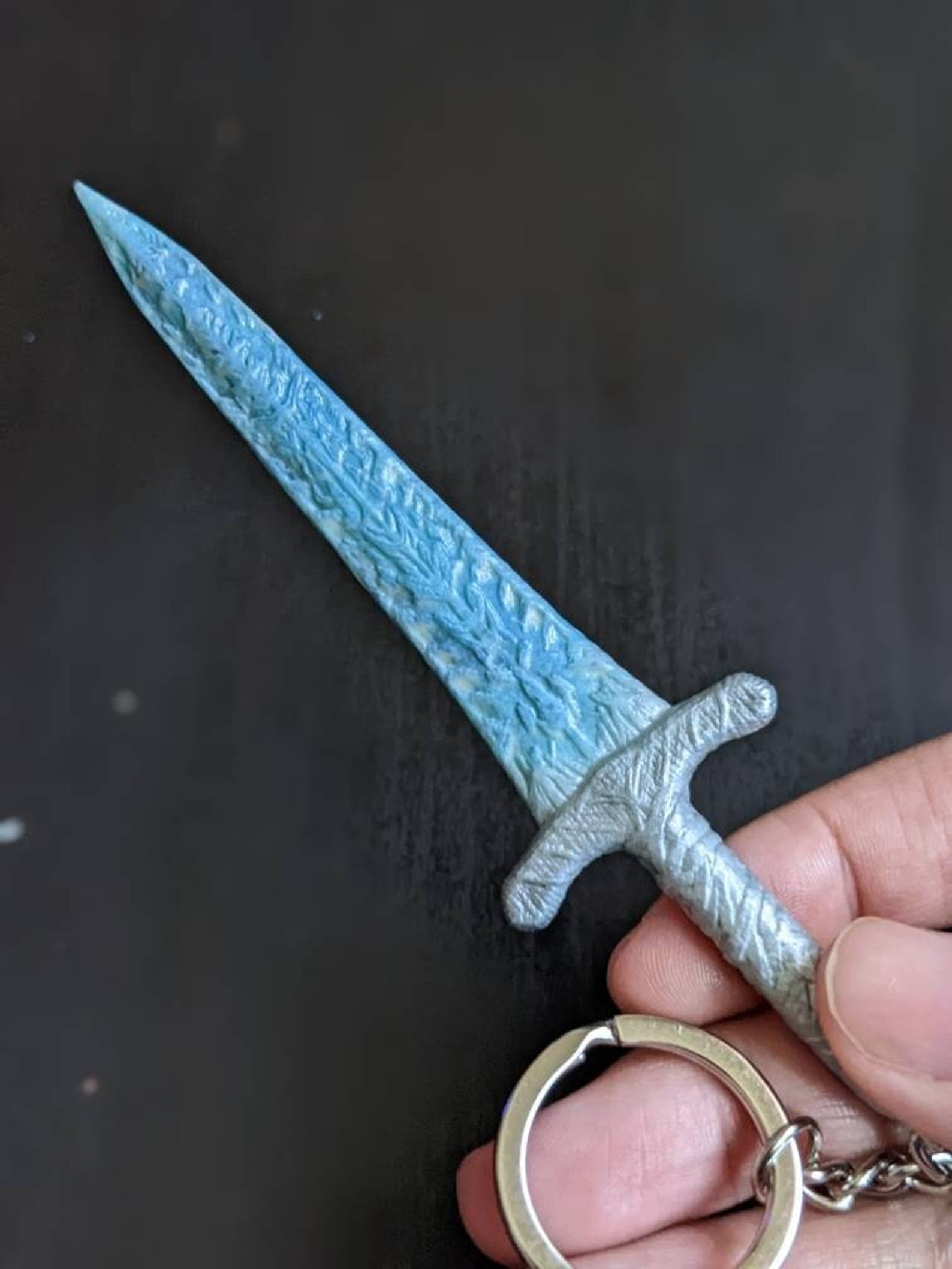 Elden Ring Inspired Dark Moon Great Sword Keychain - Etsy