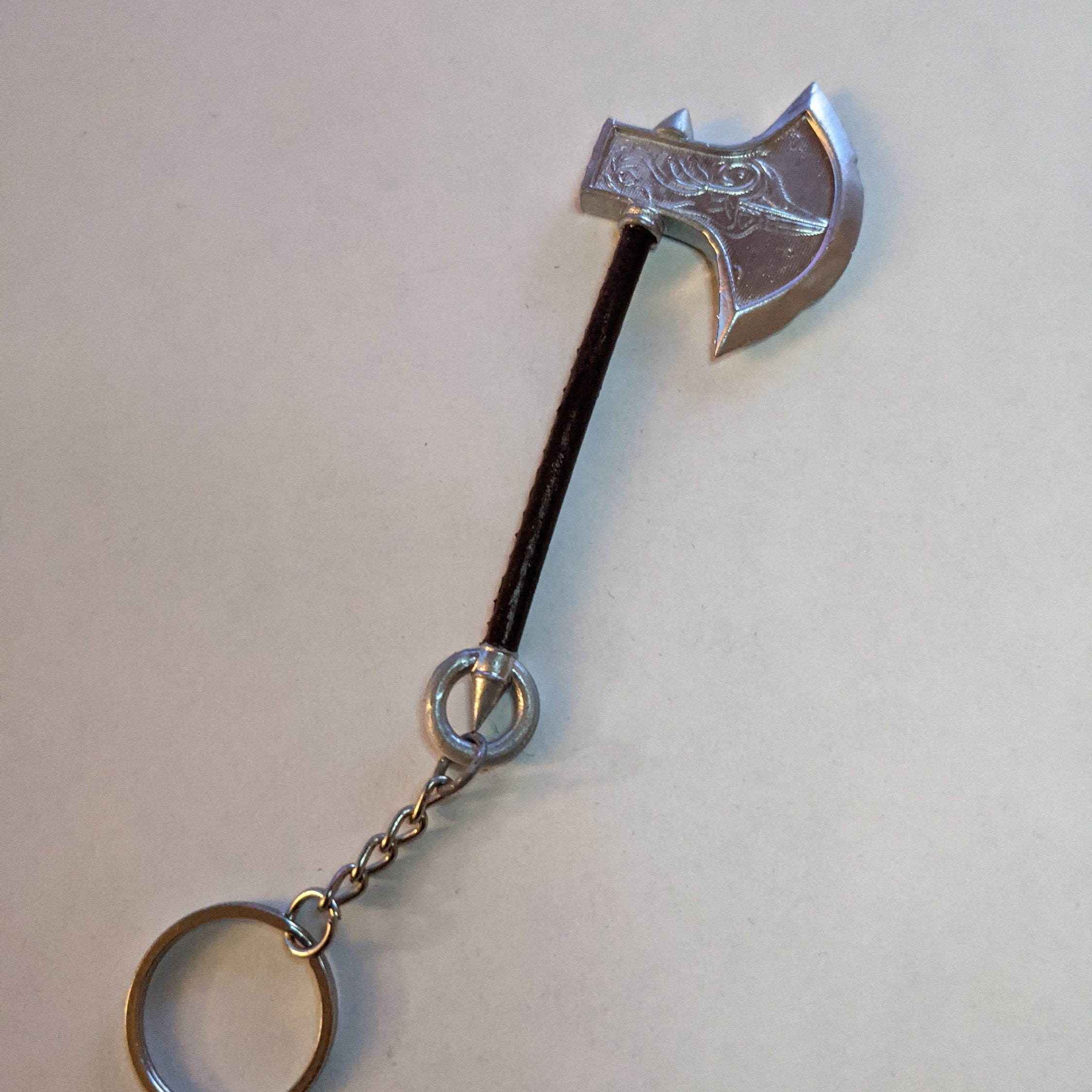 War Axe Weapon Keychain 3D Print - Etsy